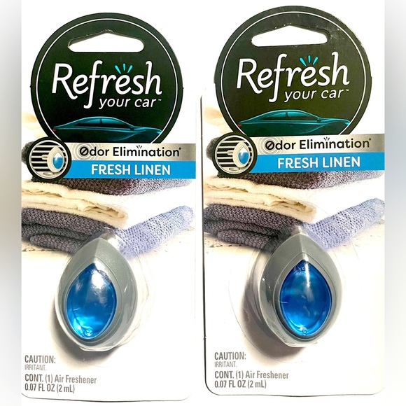 Refresh | Other | New 2pk Refresh Your Car Odor Eliminator Clip On ...